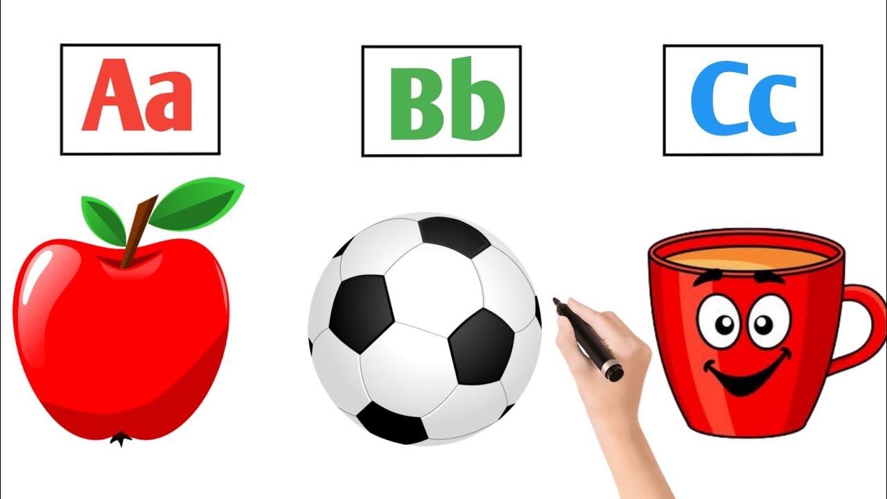 A to z writing alphabet for kids|a for Apple,b for ball| learn abcd ...