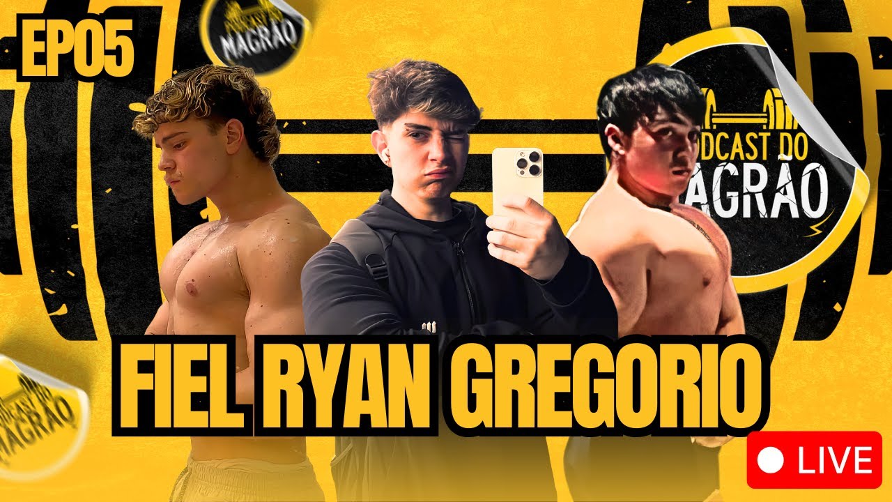 GUSTAVO FIEL, RYAN E GREGORIO - PODCAST MAGRAO #05 - YouTube