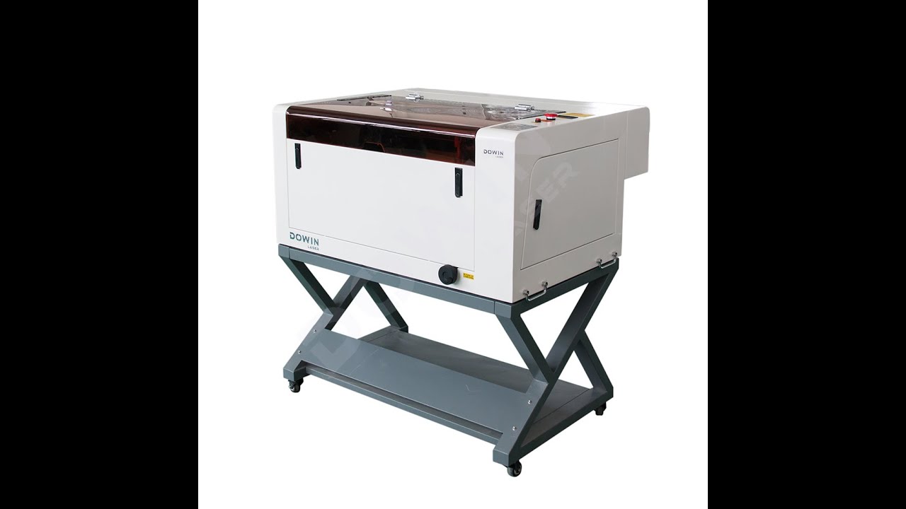 DOWIN Laser DW-6040B laser engraving machine installation video - YouTube