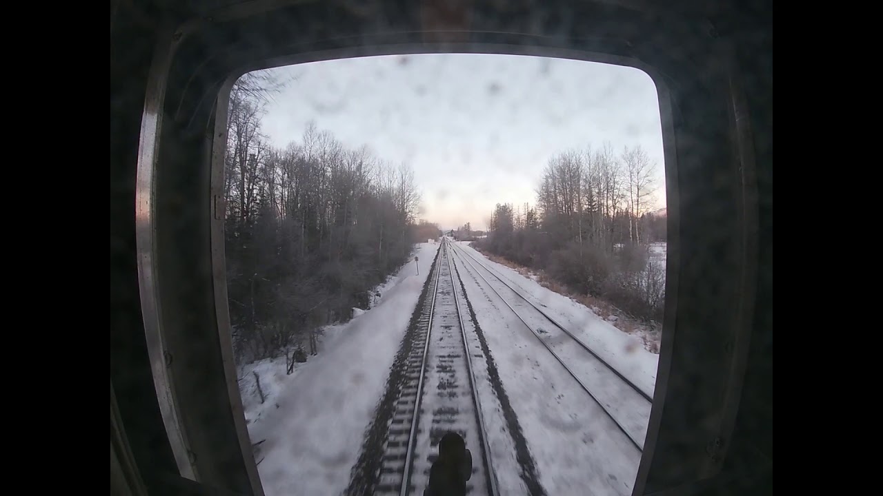 Exclusive Rear Sleeper Window Amtrak Empire Builder Through Montana ...