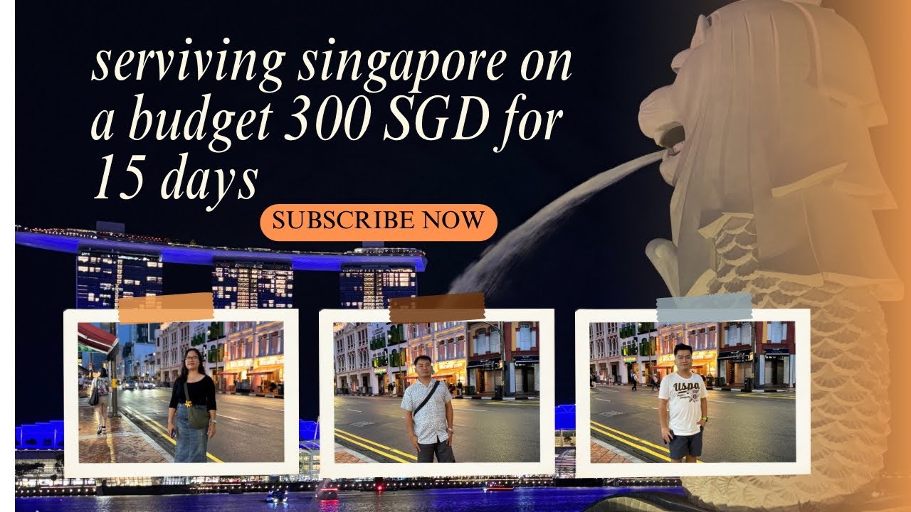 How I survive on a budget of 300 SGD in Singapore ||My travel Secret 😲🧐 ...