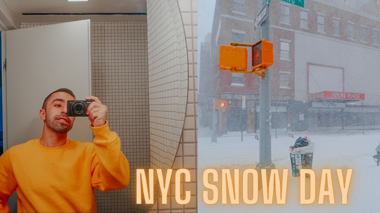 A Day In The Life Living In NYC I Snow Day Vlog + A Typical Work Day ...