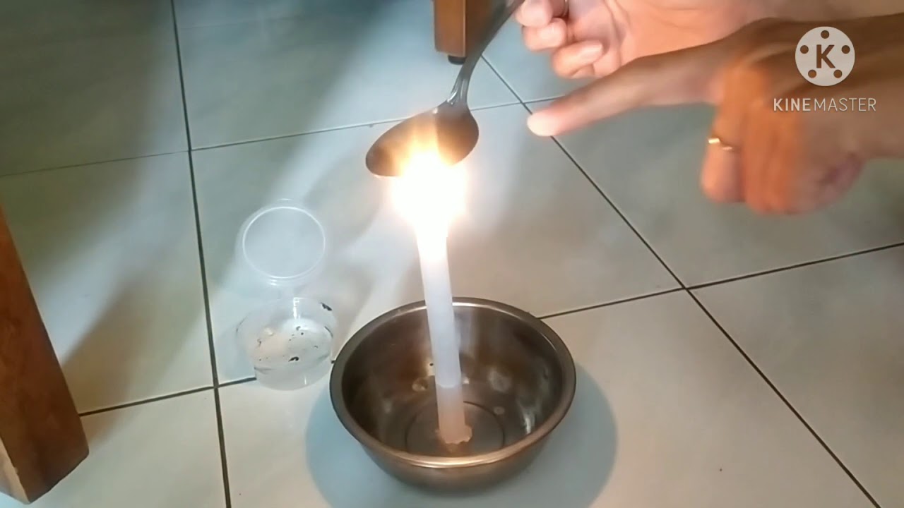 eksperimen sifat api - YouTube