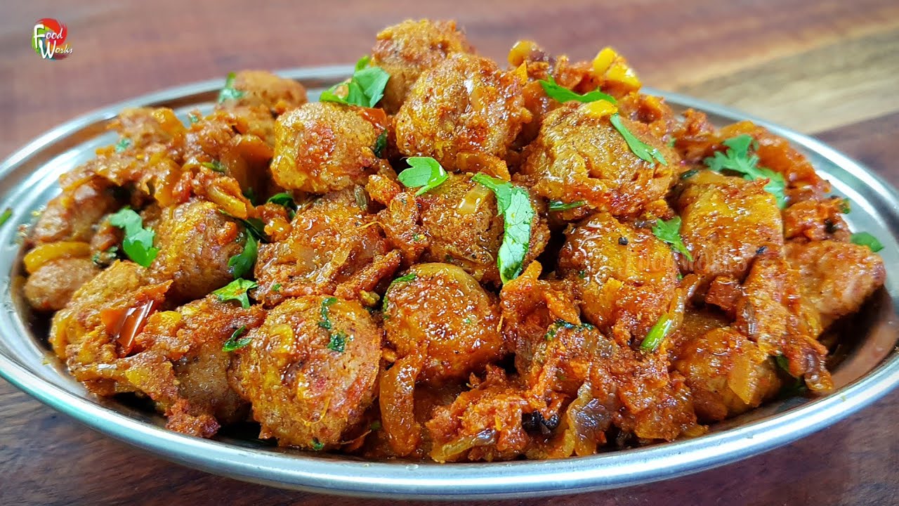 Soya chunks gravy | Soya chunks masala recipe | Soya chunks curry ...