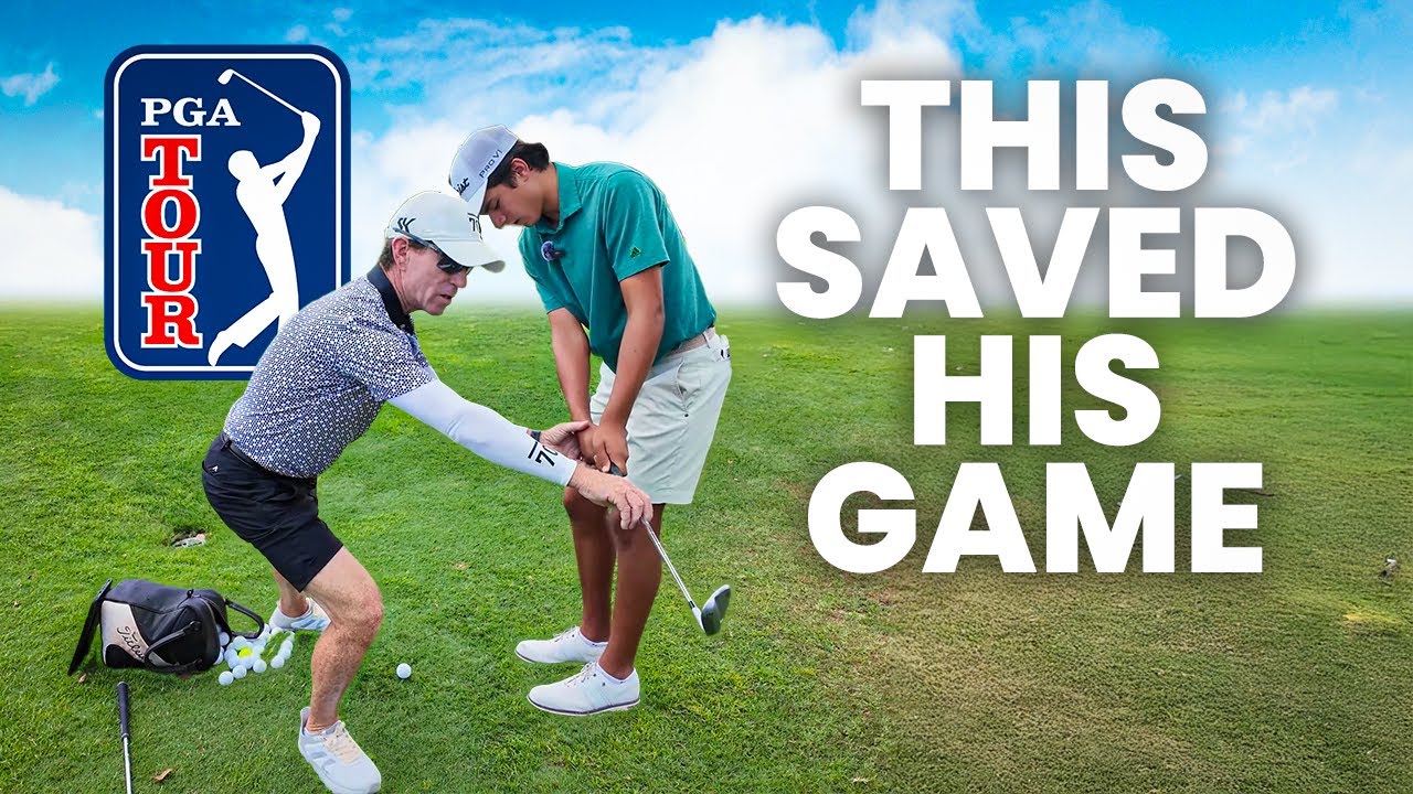 PGA Pro Instantly Fixes Elite Juniors Chipping - YouTube