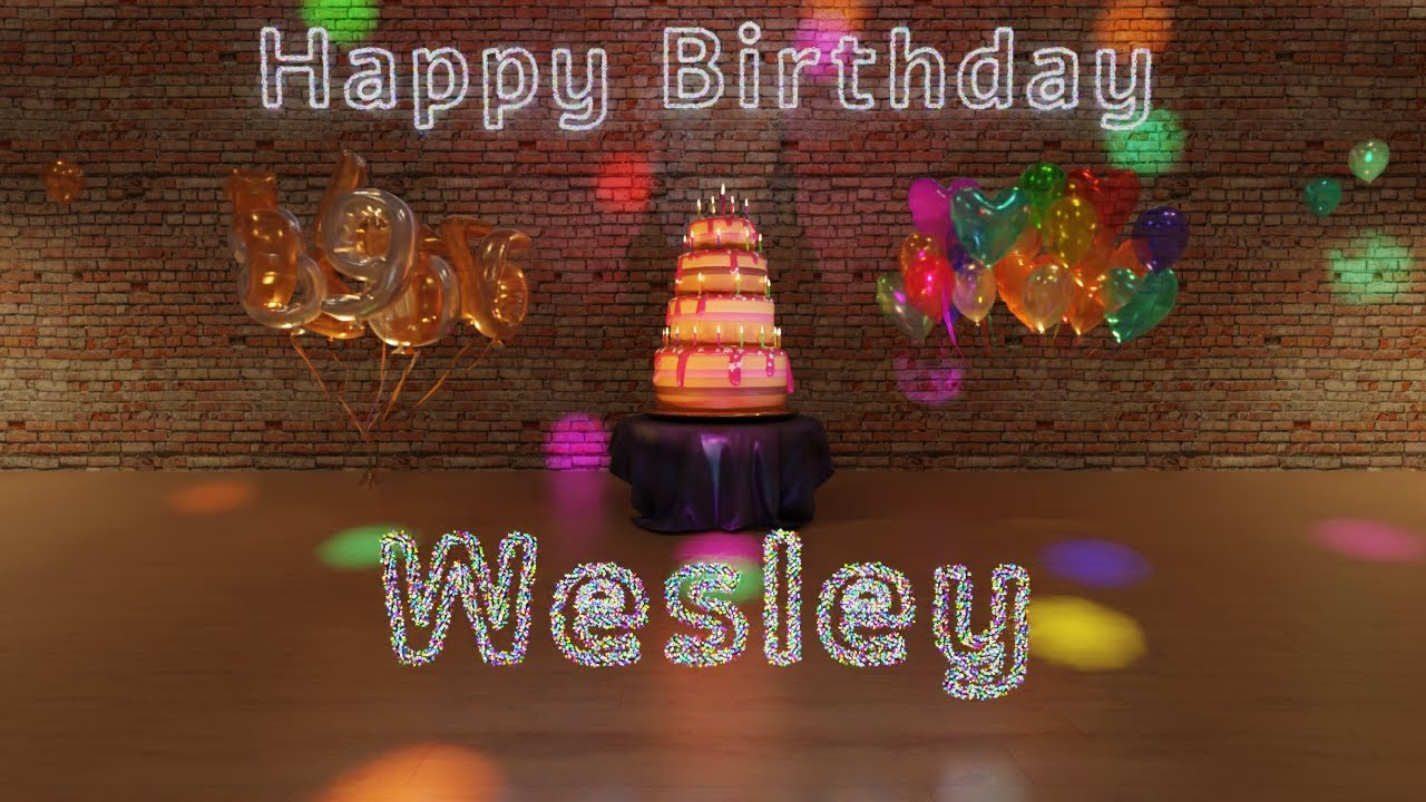 🎉 Wesley's 360° Interactive Happy Birthday Party – Rotate Your Phone! 🎈 ...
