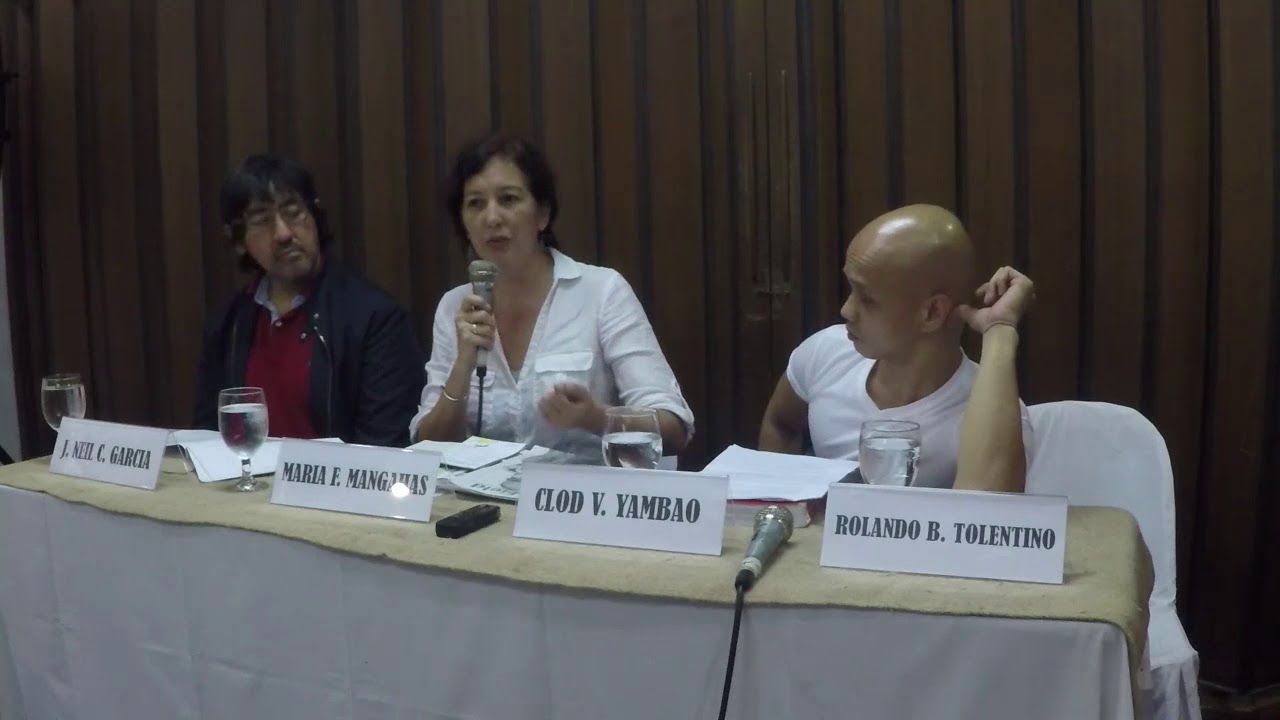 1st UP Interdisciplinary Book Forum: Dr. Maria F. Mangahas - YouTube