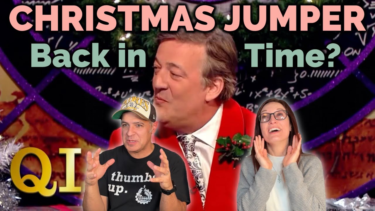 QI - Can a Christmas Jumper Travel Back in Time? REACTION - YouTube