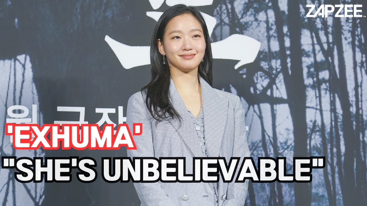 Exhuma 파묘｜Kim Goeun's Exorcism Scene was Unbelivable [Press Conference ...