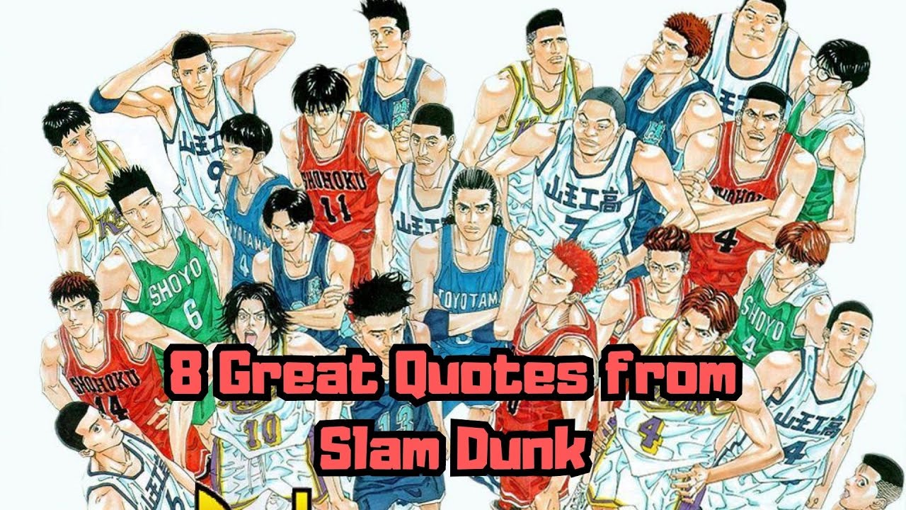 8 Great Quotes from Slam Dunk - YouTube