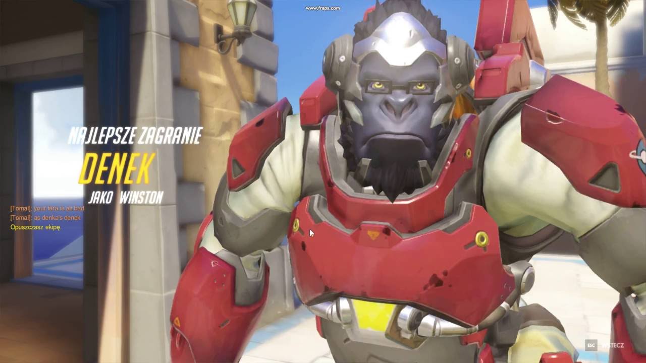 Winston's ultimate rampage play. Overwatch! - YouTube