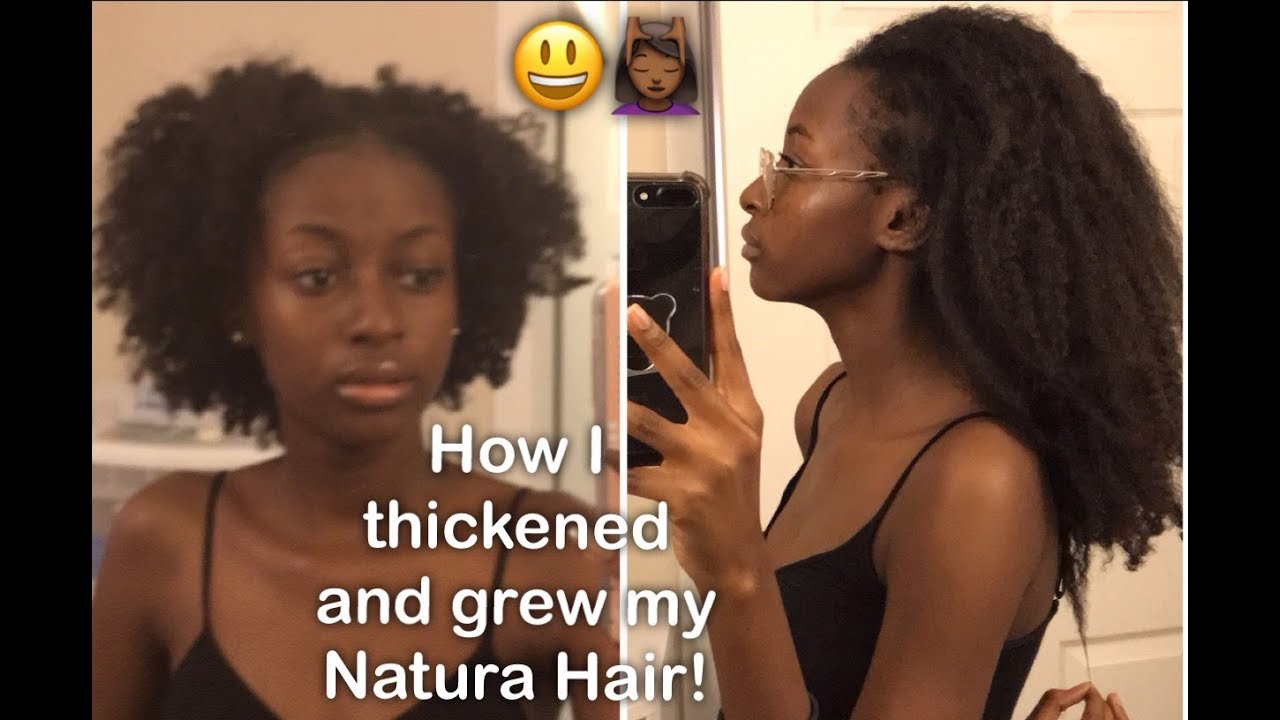 How I Grew my Natural Hair to my back! - YouTube