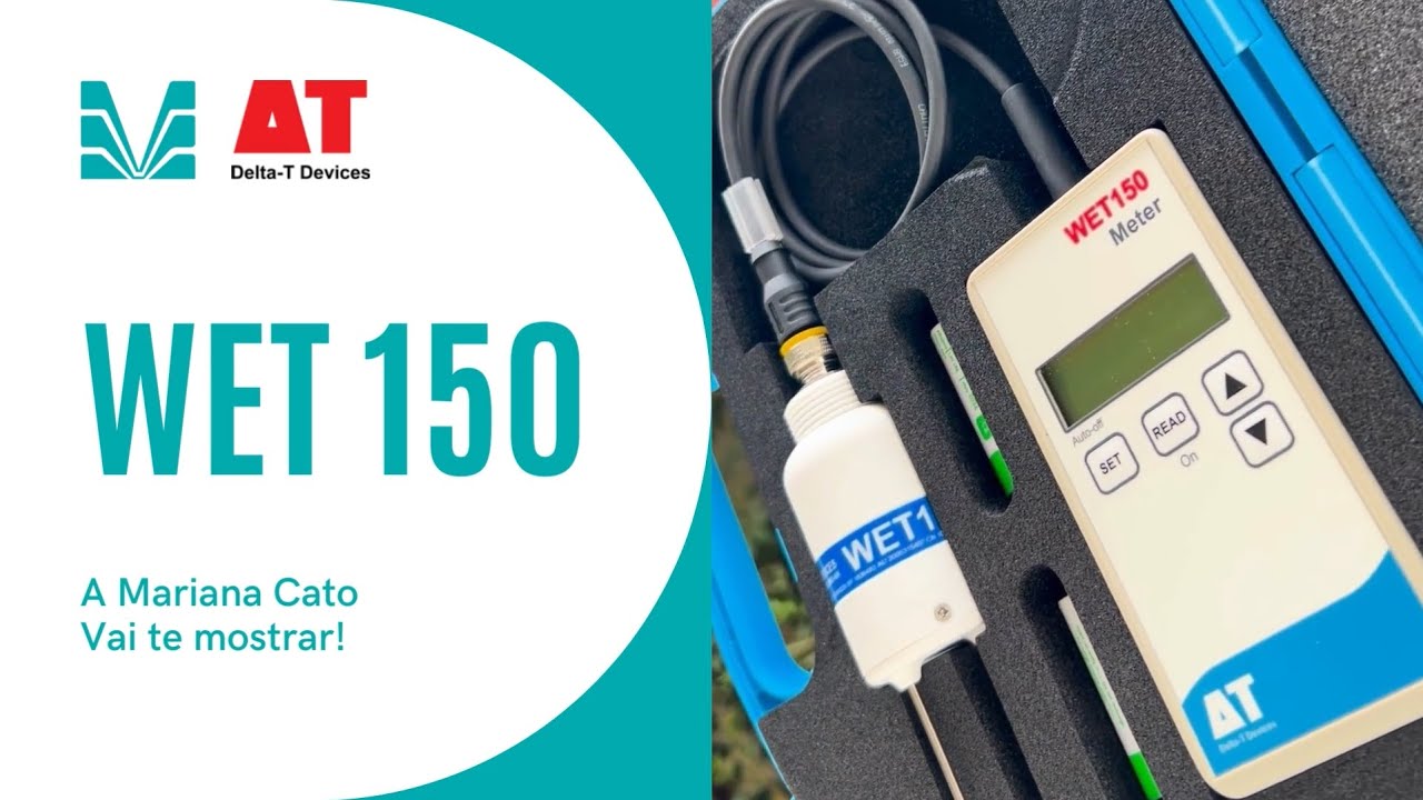WET 150 - Sensor de solos e substratos - YouTube