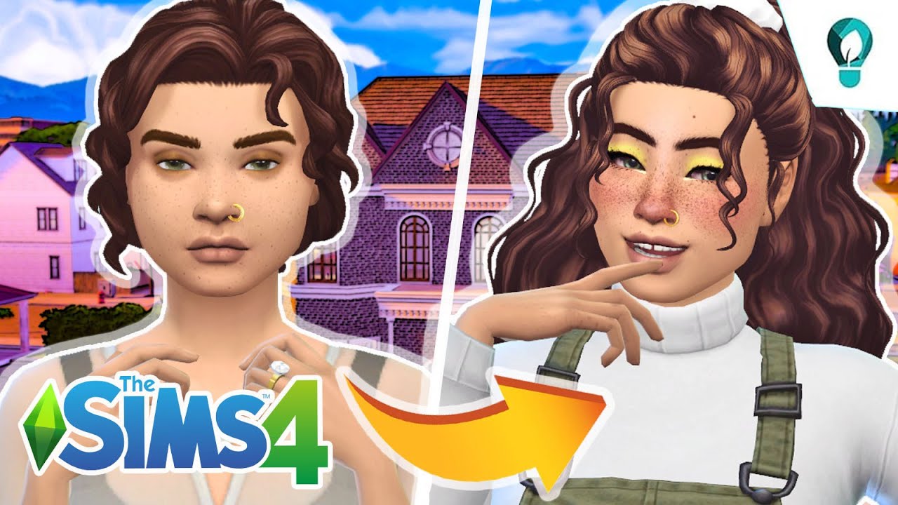 Tinker Family Makeover💅(+CC LINKS) Townie CAS #44 - YouTube