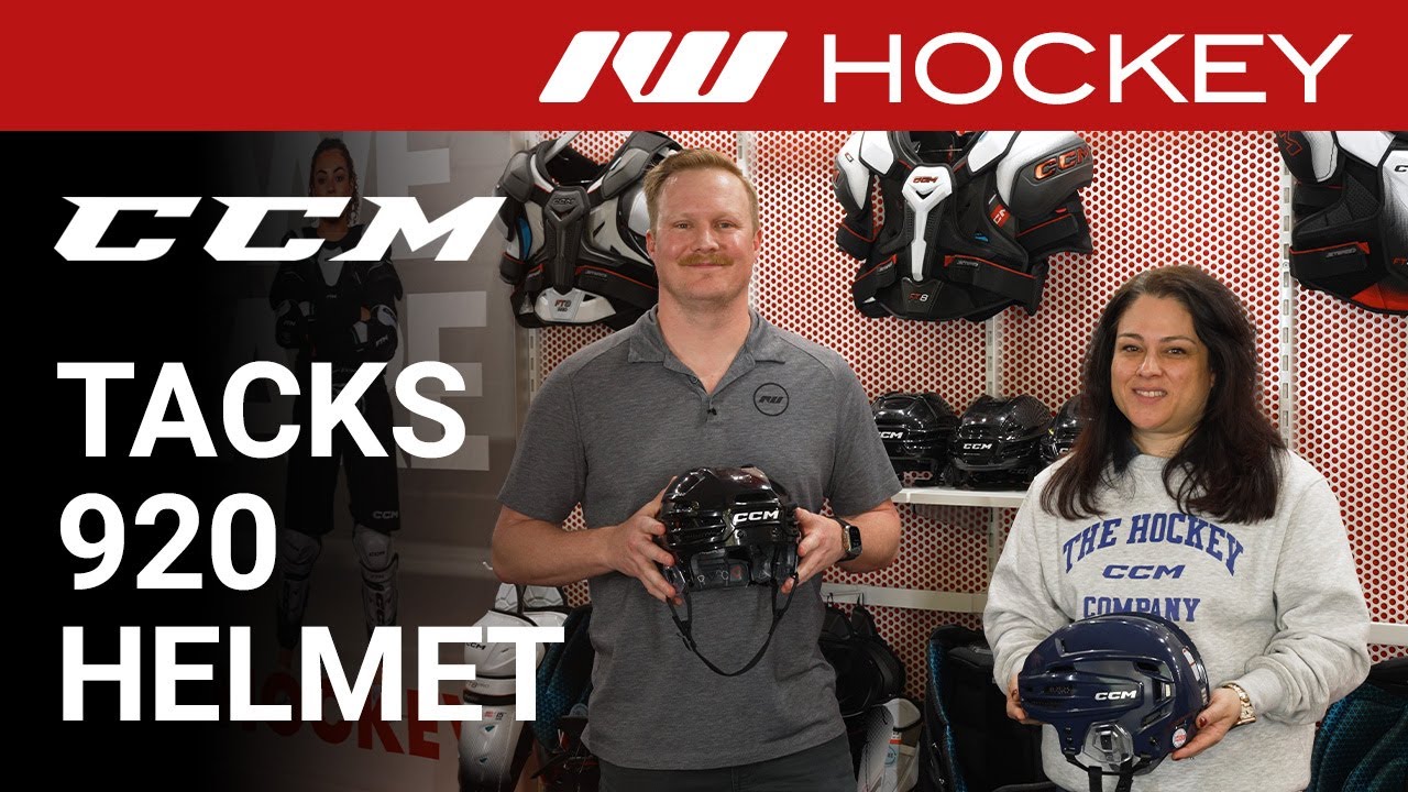 CCM Tacks 920 Helmet \\ Inside Look - YouTube