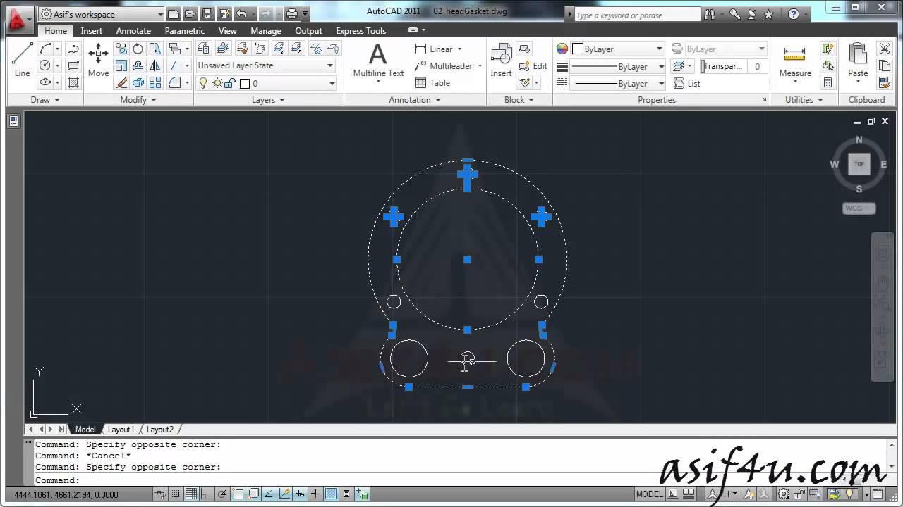 AutoCAD Essential Training 11 Mouse Use - YouTube