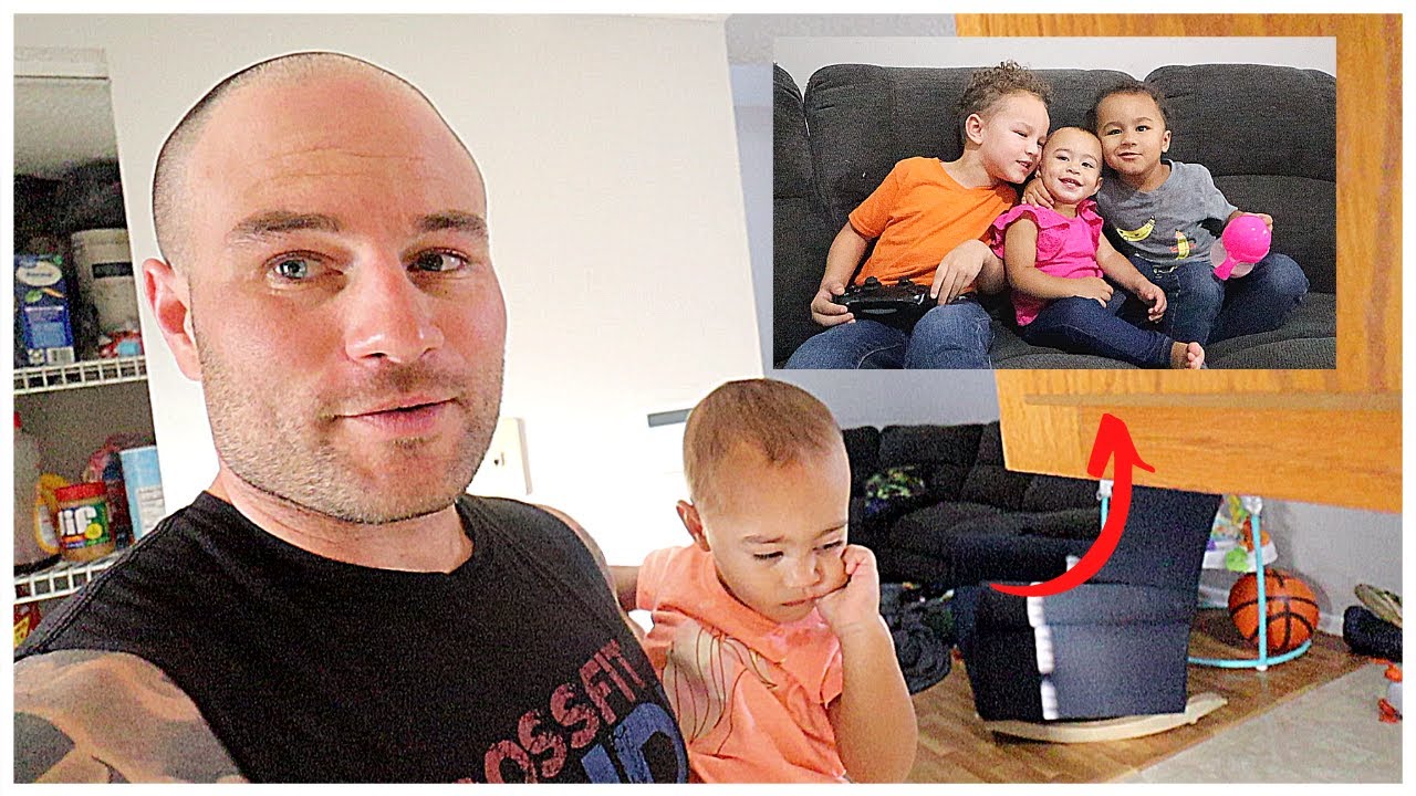 DAY IN THE LIFE OF A SINGLE DAD OF THREE - YouTube