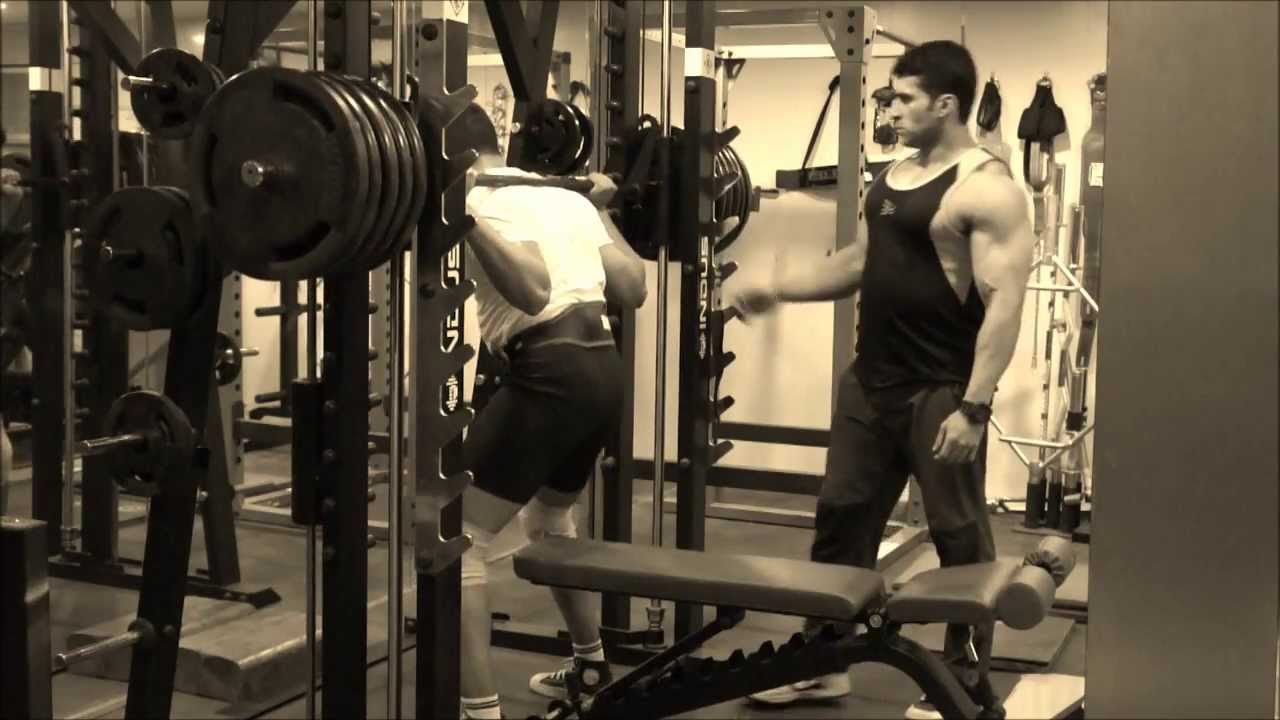 International Powerlifter Ajay Gawade training with Jivesh Shetty - YouTube