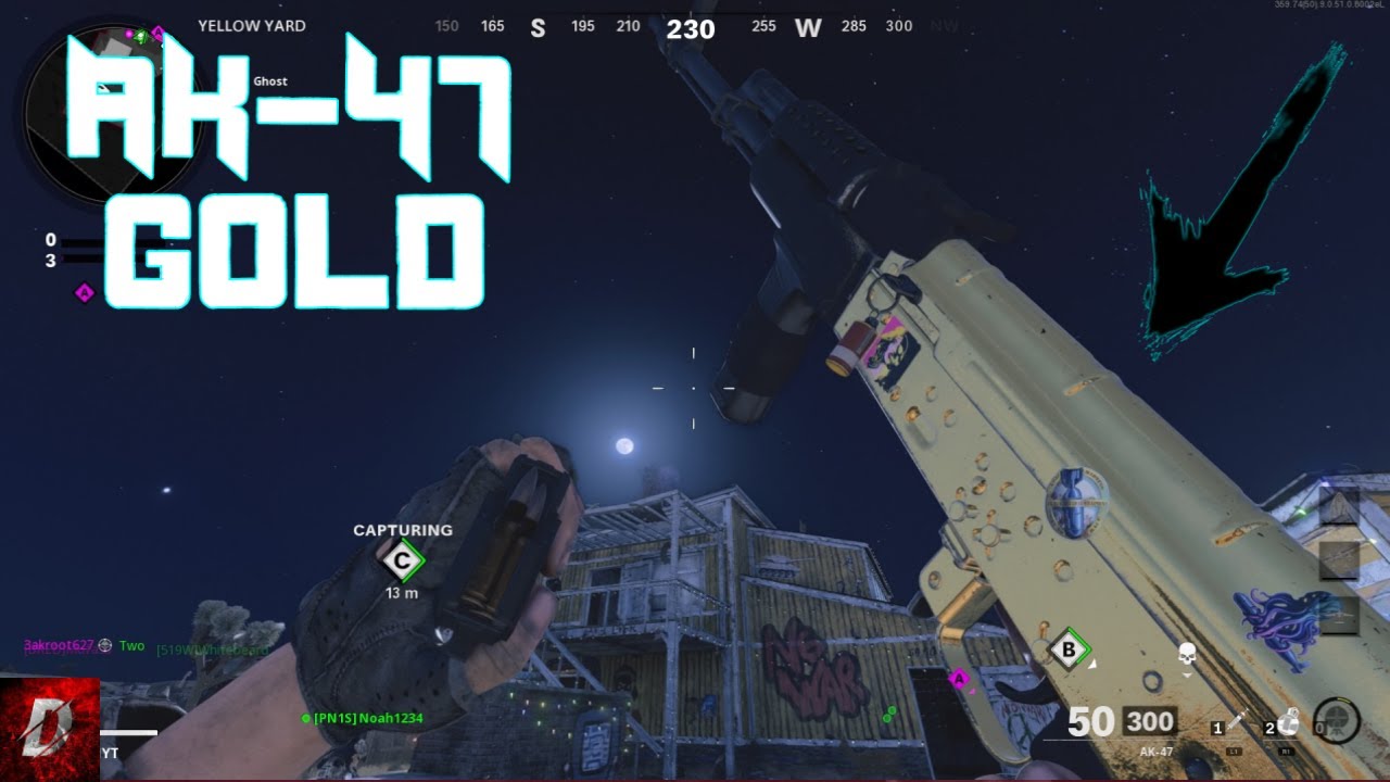 AK-47 GOLD GAMEPLAY - YouTube