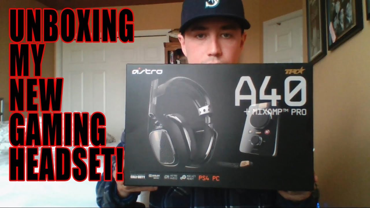 Unboxing My New Astro A40 TR Headset and Mixamp Pro For PS4! - YouTube