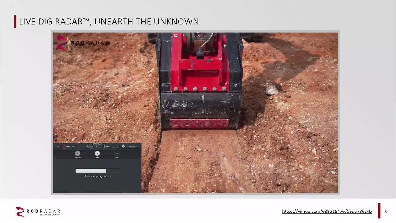 Live Dig Radar™: Enabling autonomous excavation in urban enviroments - YouTube