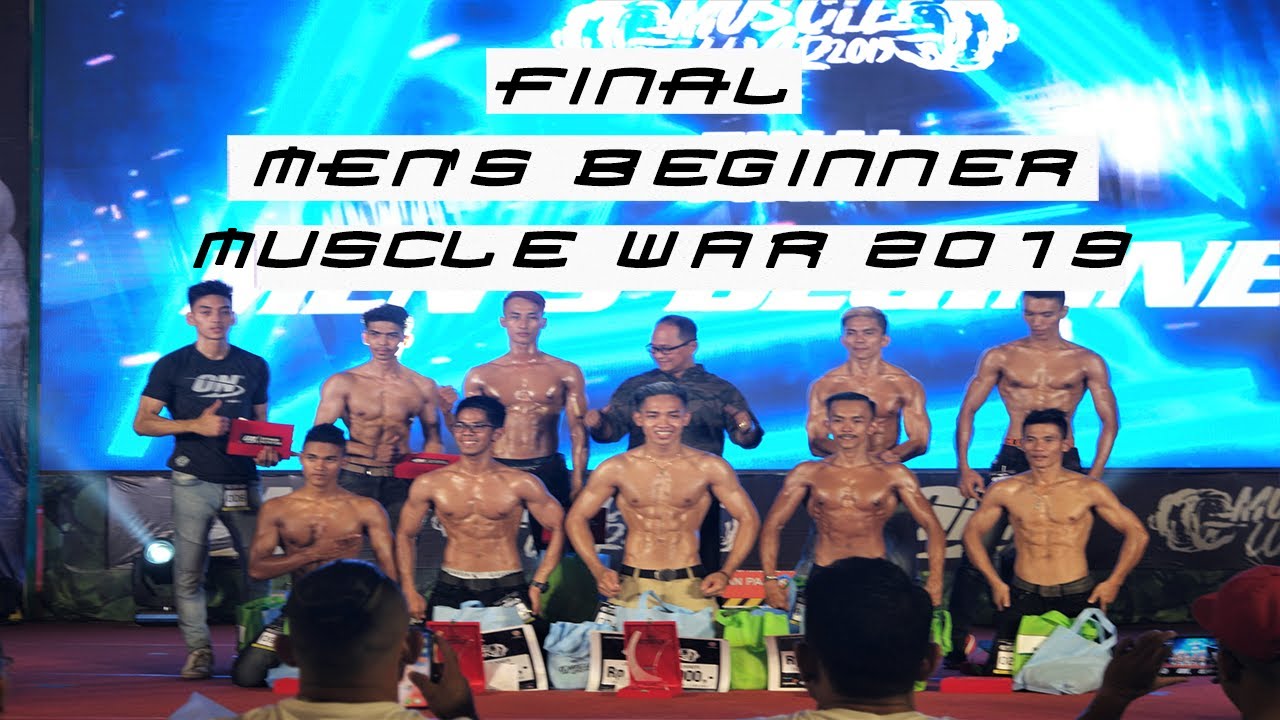 BODY CONTEST JAKARTA FINAL MEN'S BEGINNER agustus 2019 - YouTube