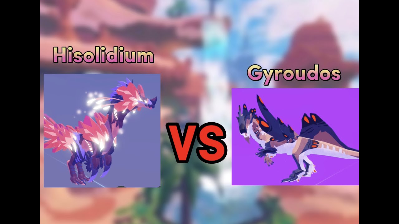Hisolidium VS Gyroudos || Creatures of sonaria || - YouTube