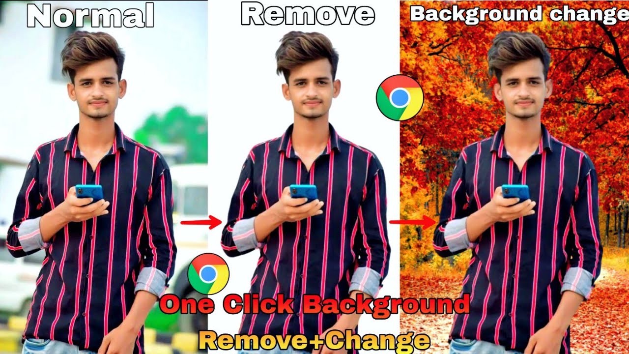 Online Background Remove🤔||Background Change🔥||One click Background ...