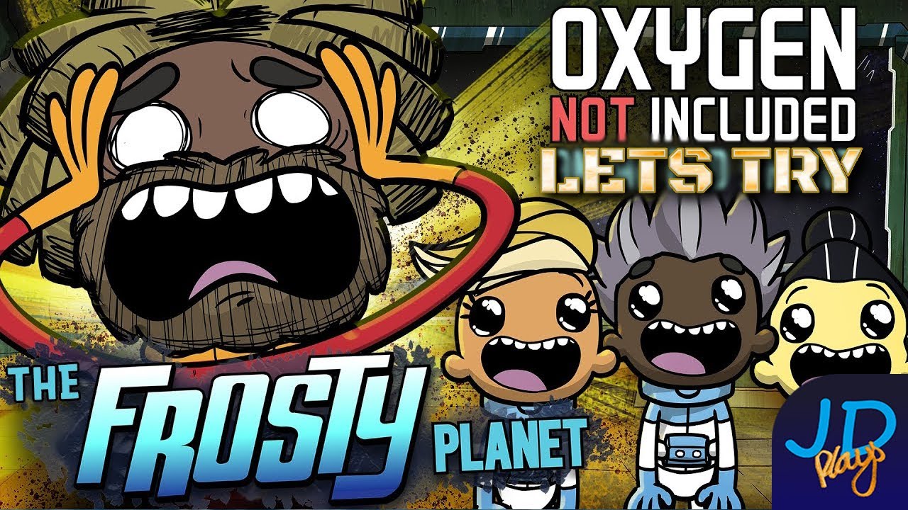 Testing the new DLC Oxygen Not Included 💀 The Frosty Planet Pack ⚰️ ...