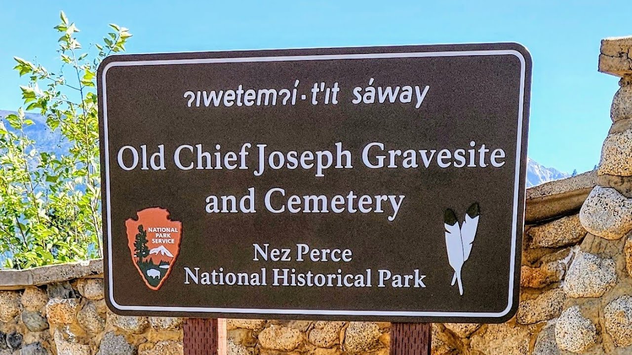 Old Cheif Joseph Gravesite, Joseph Oregon 2024 - YouTube