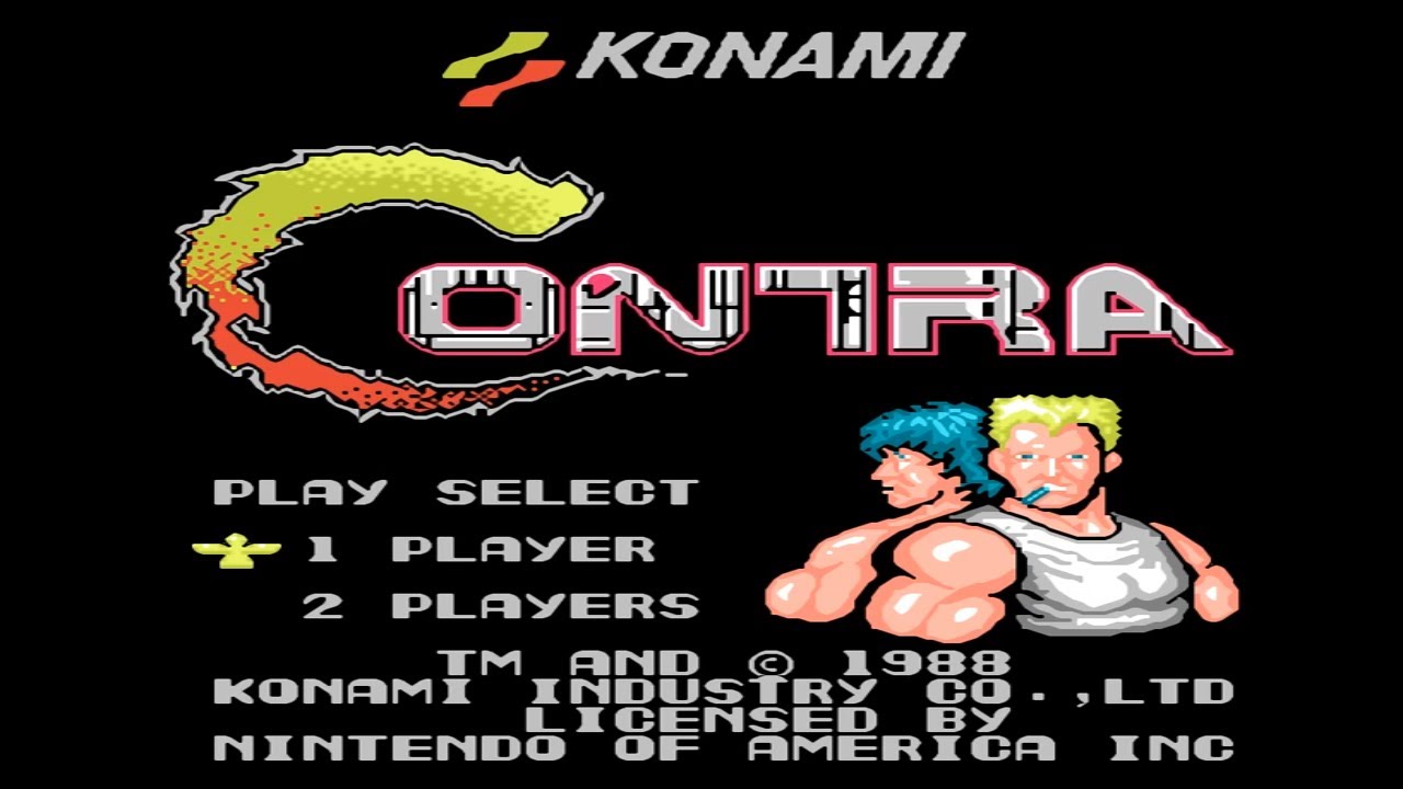 Contra 1988 (NES) Videojuegos 4K Walkthrough - YouTube