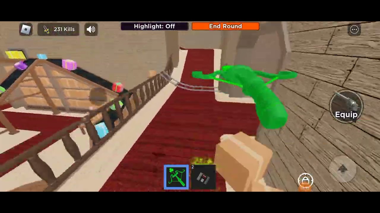 how to get the Saint Patrick gun and knife in mm2 aim trainer (sorry ...