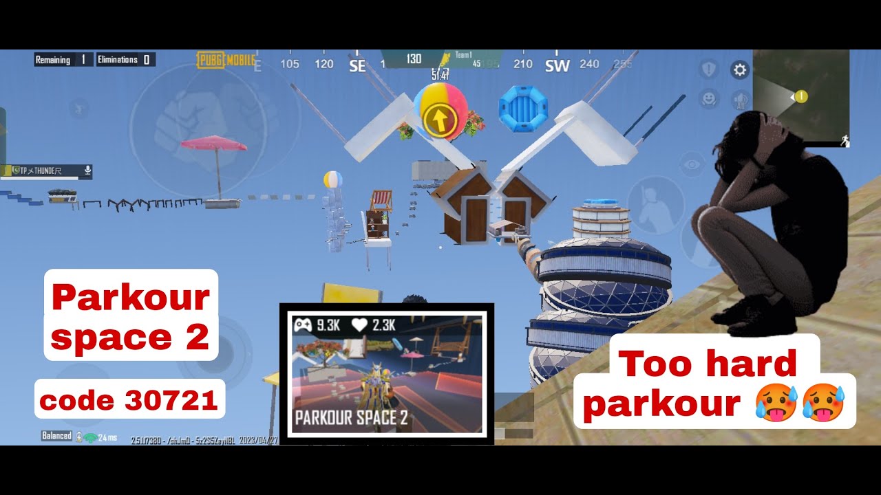 Parkour SPACE 2 | pubg mobile gameplay | How to Make the Most of Your ...