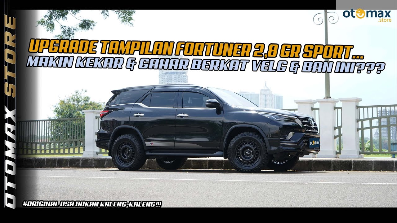 MODIFIKASI FORTUNER 2.8 GR SPORT Makin Kekar & Gahar Pakai Velg ...