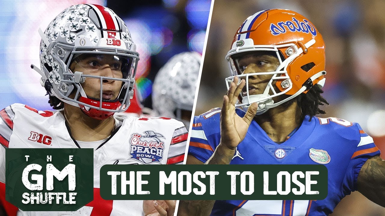 Which Draft Day QB Has The MOST To Lose? | The GM Shuffle - YouTube