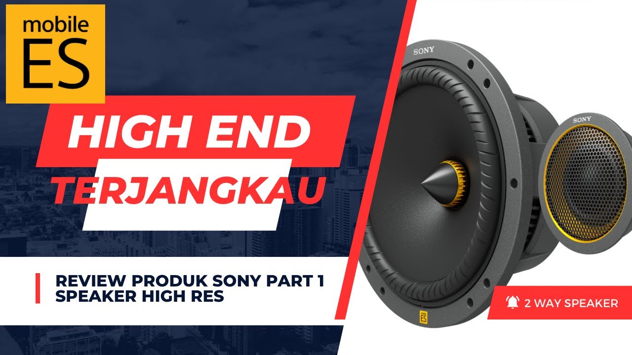 UNBOXING DAN REVIEW SPEAKER HIGH END SONY ES SERIES - YouTube