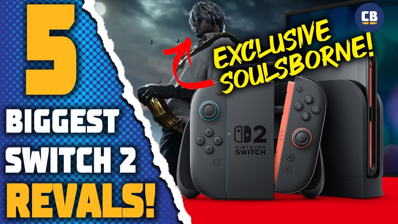 5 BIGGEST Nintendo Switch 2 Reveals! More Power...More PRICE TAG - YouTube