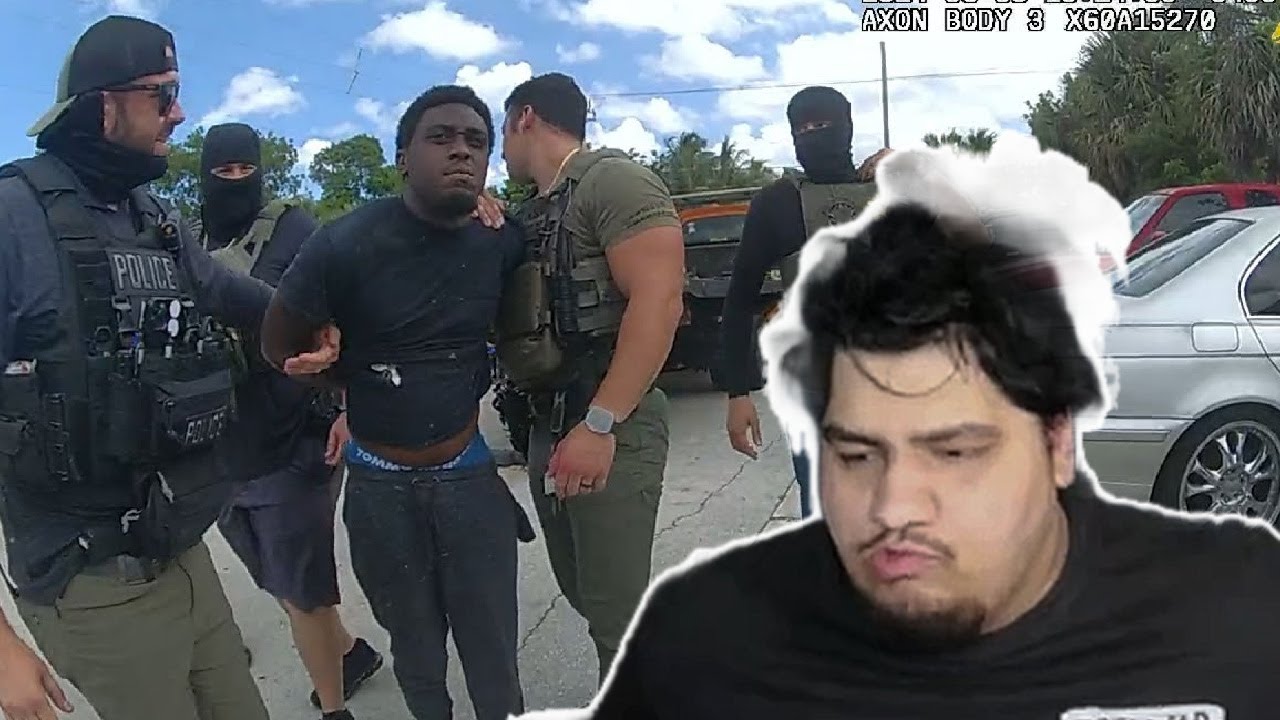 Florida Rapper HMT Trays Crazy Arrest Footage ! - YouTube