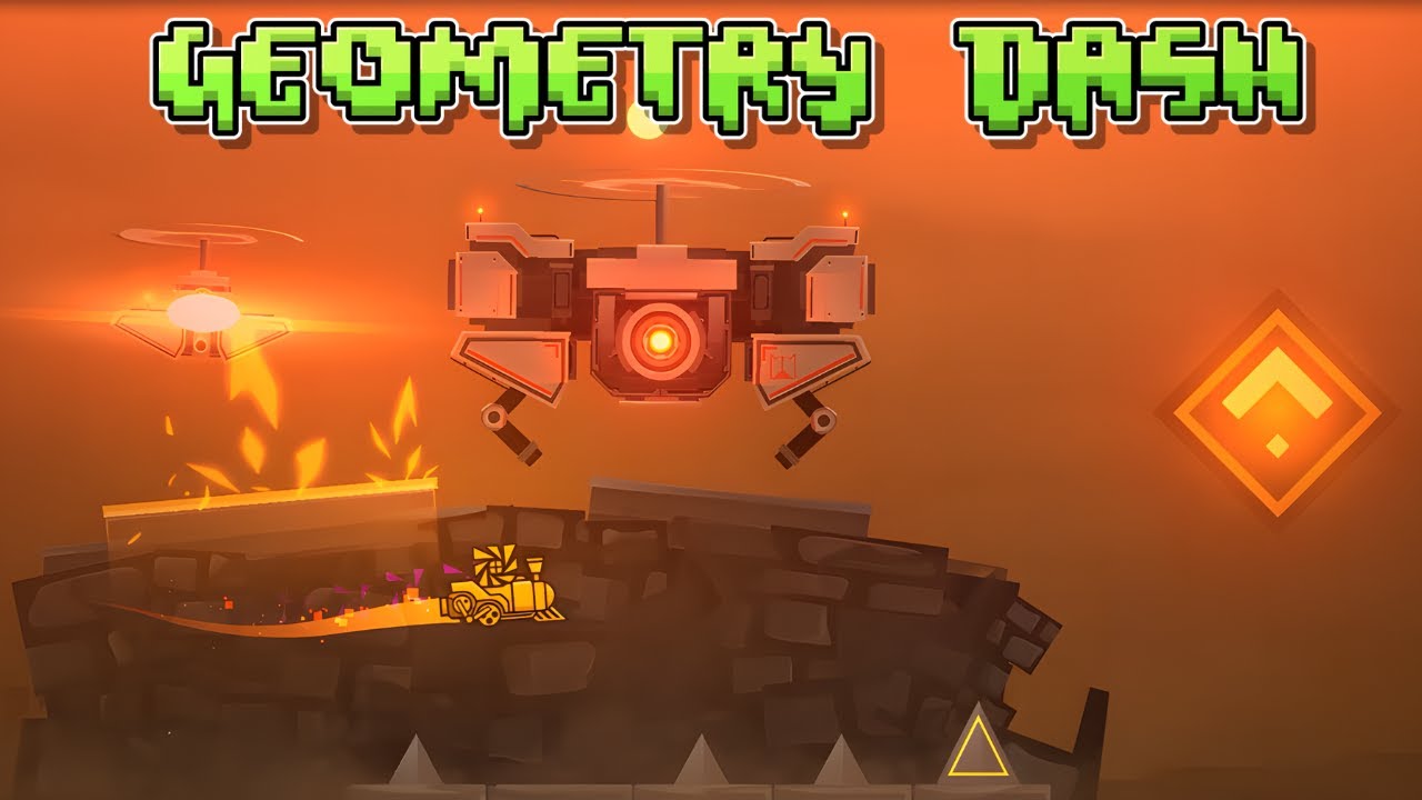 OPERATION WASTELANDS - GEOMETRY DASH - YouTube