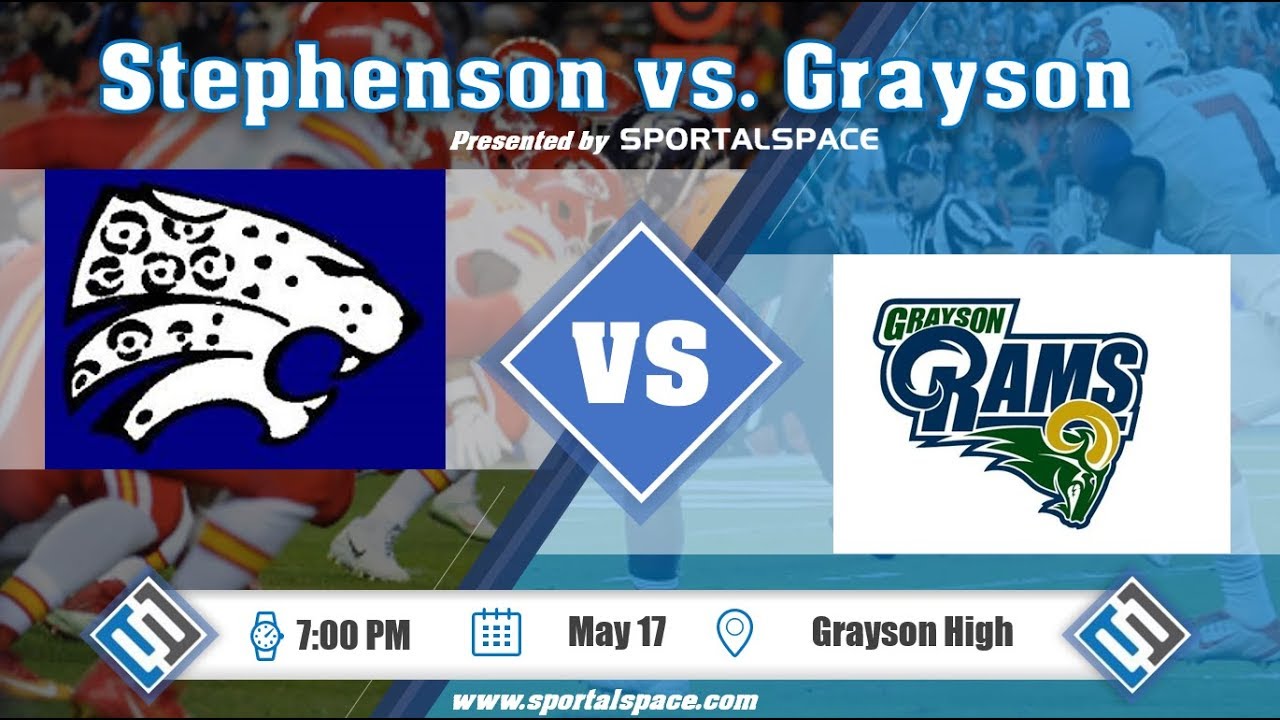 Grayson vs. Stephenson 2018 Football Scrimmage - YouTube
