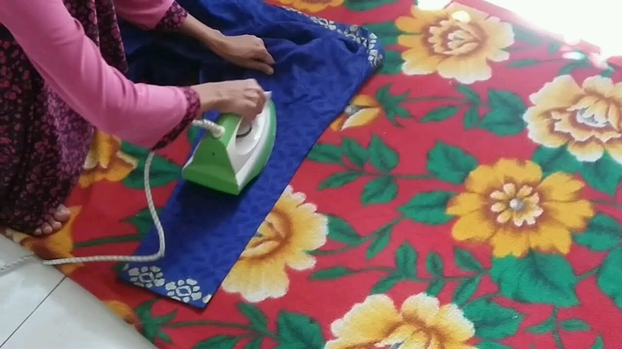 CARA MENYETRIKA BAJU KEBAYA DENGAN CEPAT DAN BENAR - YouTube