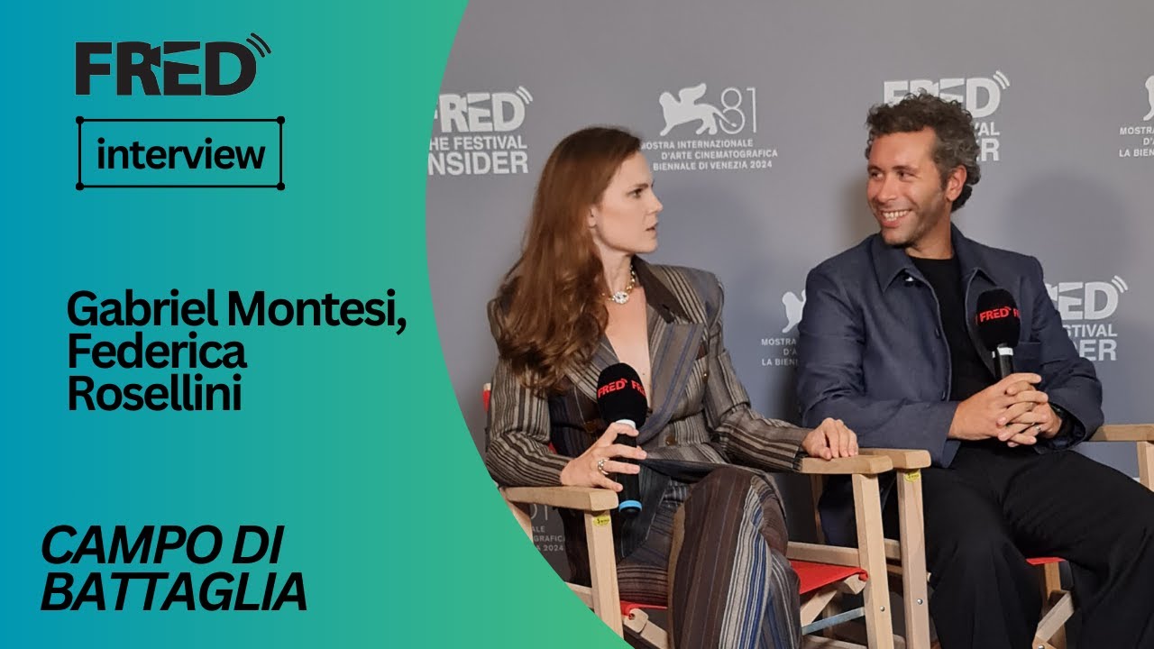 FRED's Interview: Gabriel Montesi, Federica Rosellini - CAMPO DI ...