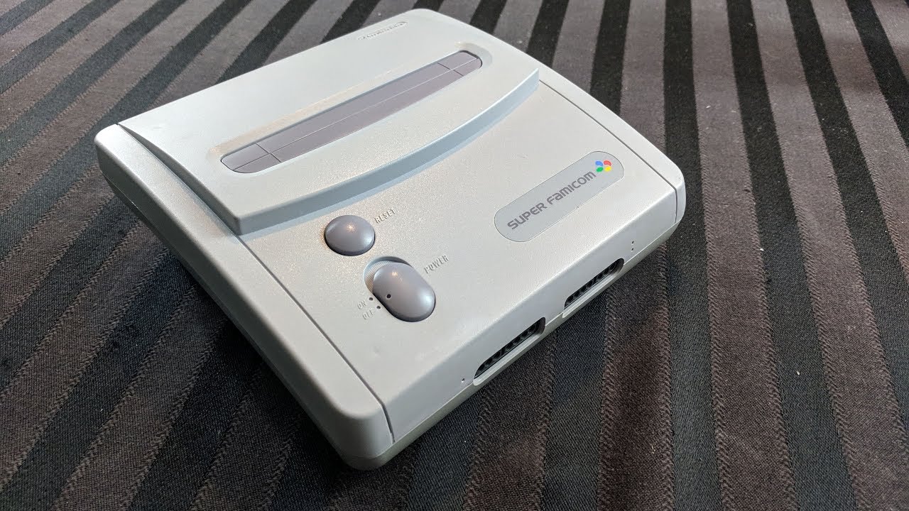 Cleaning and Restoring a Nintendo Super Famicom Jr - Adam Koralik - YouTube