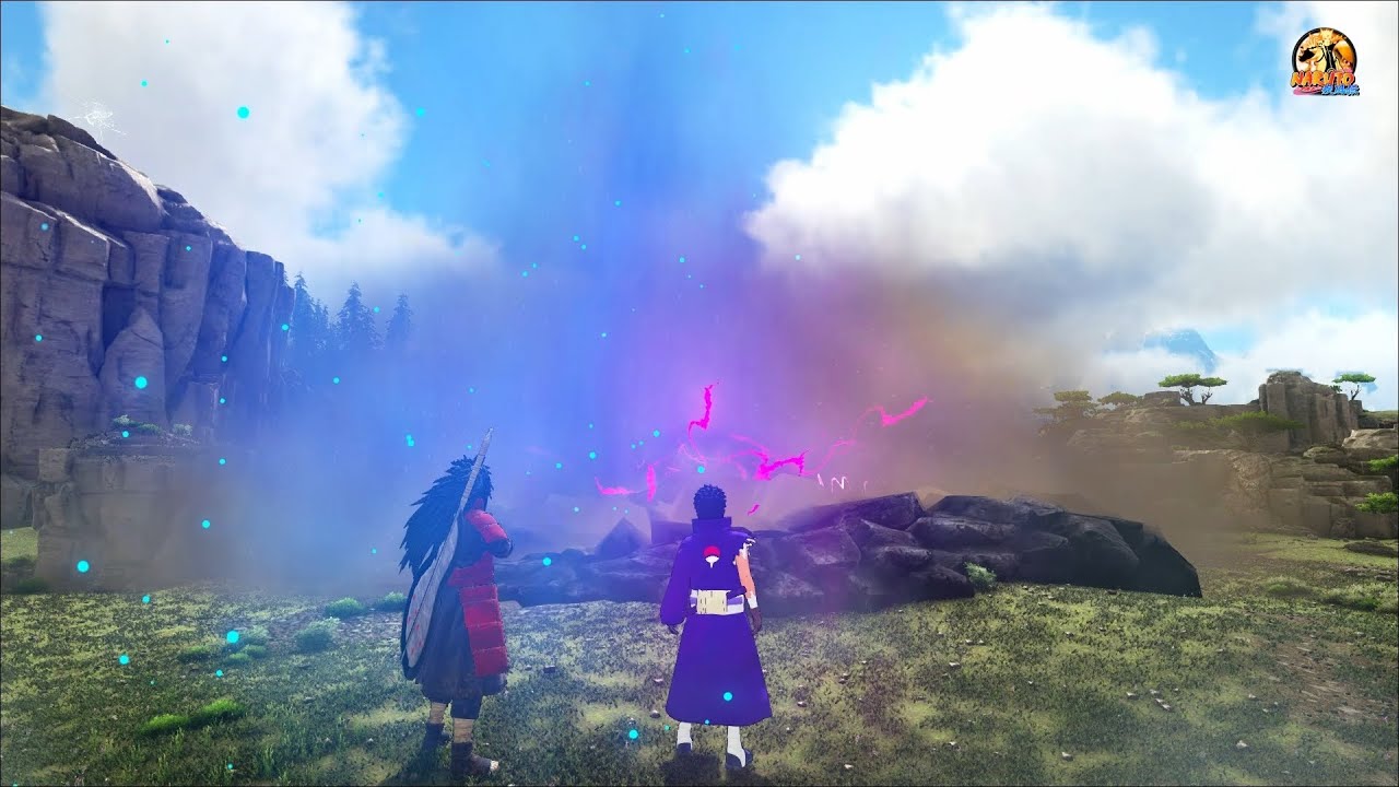 ARK: Survival Evolved Madara Uchiha And Obito Uchiha Vs Kaitan Prime ...