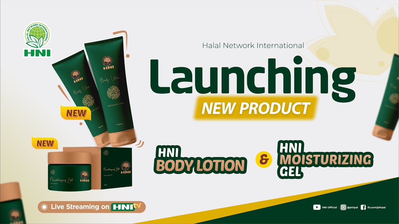 LIVE | Launching New Product - HNI Body Lotion & HNI Moisturizing Gel ...