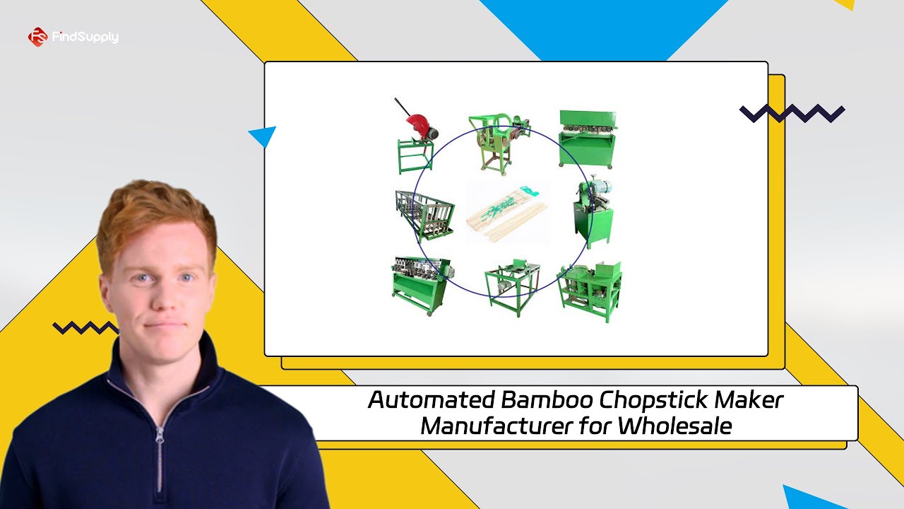 Automated Bamboo Chopstick Maker Manufacturer for Wholesale - YouTube