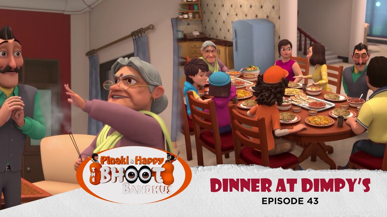 Pinaki and Happy - Bhoot Bandhus | Dinner Dimpy's | English Episode 43 - YouTube