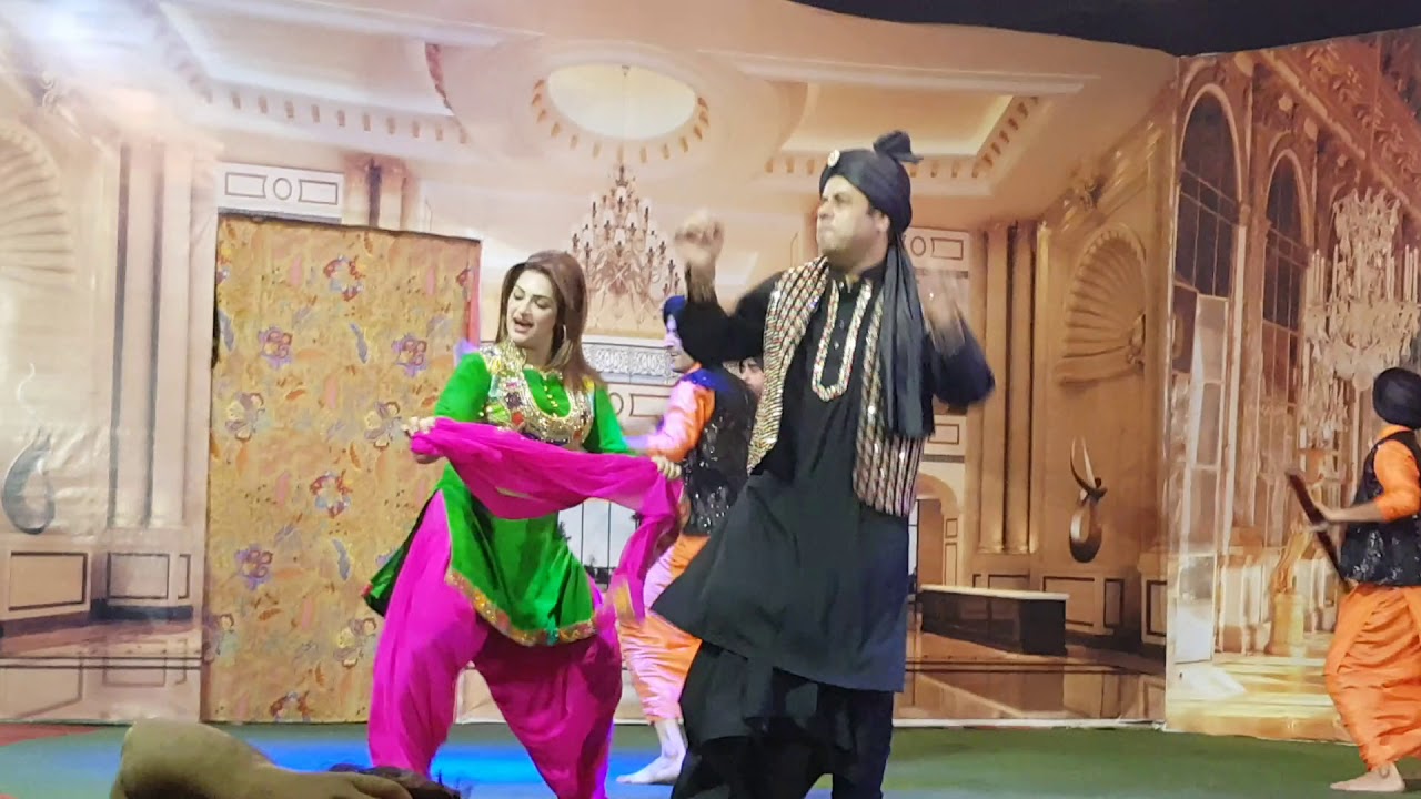 Mehak Noor Stage drama with Aneeq , Mughal - YouTube