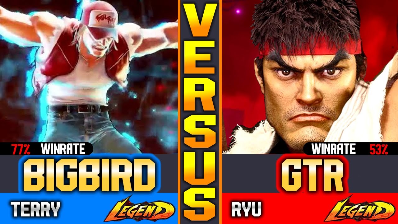 SF6 Terry Bogard (BigBird Vs GTR) Ryu High Level - YouTube