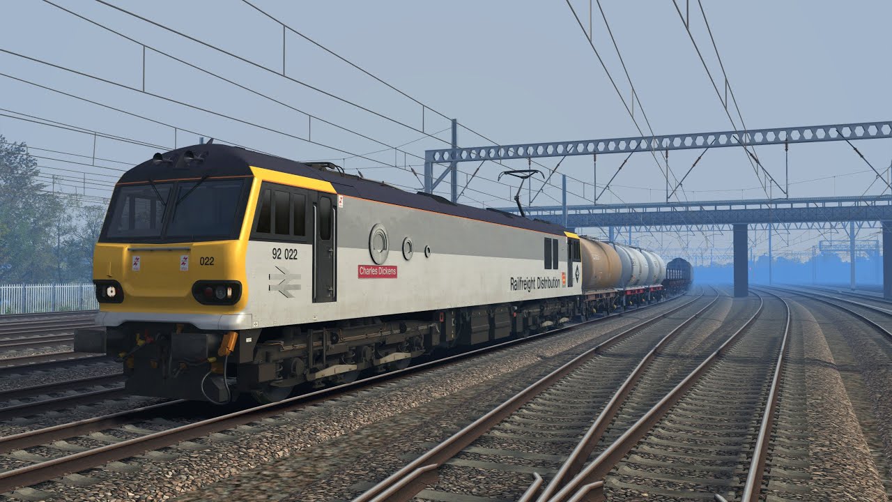 Wembley Yard - Milton Keynes | Class 92 | Train Simulator Classic - YouTube